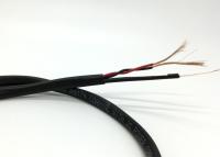 China RG174+2C Siamese Video Cable , Siamese Coaxial Cable For CCTV 26AWG CU Monitor Wire for sale