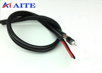 China Combo Coaxial Power Siamese Coax Cable RG59P BC  Inner Conductor for sale