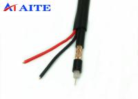 China RG59+2C UV PE Outdoor Siamese Camera Cable , Rg59 Siamese Cable Outdoor for sale