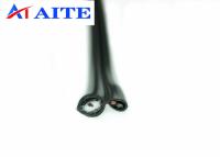 China 168AL Braid RG6 Siamese Coax Cable 1.02mm BC 4.7mm FPE 18AWG CCA Power Wire for sale
