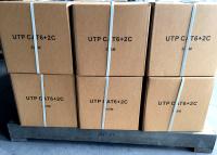 China 2P UTP CAT5E+2C Siamese Camera Cable PVC Jacket For CCTV IP Camera for sale