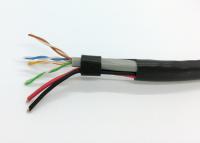 China Round 2 Pair Communication Bulk CCTV Cable With 2C 1.5MM2 Low Volatge Electric Wire for sale