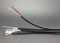 China FTP CAT5E+2C Lan Siamese Camera Cable DC Power 2 Pair With Drop Steel for sale