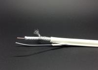 China RG6-M 75 Ohm Self Supporting Cable , CATV Coaxial Cable 75 Ohm With Galvanized Steel Messenger for sale