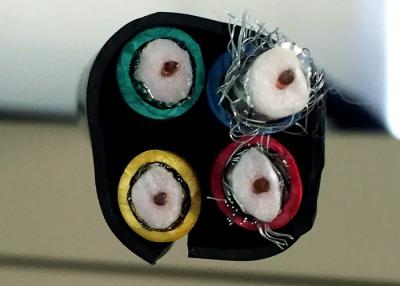 China 4RG6 Combo CATV 75 Ohn Coaxial Cable 18 AWG BC/ CCS Double Shield for sale
