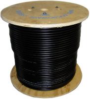 China 75 Ohm Rg6 Quad Shield Cable CATV CCS AL Braiding With Bonded Foil for sale
