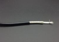 China 50 Ohm Black PVC RF Mini Coaxial Cable RG58A/U 19*0.18mm Bare Copper Stranded for sale