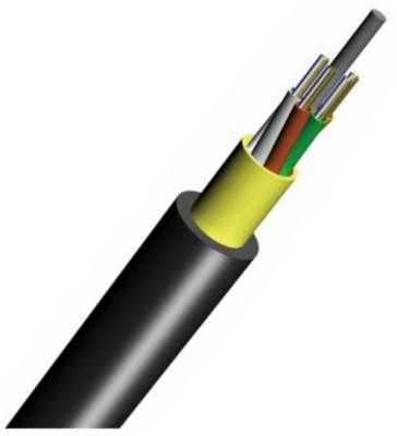 China GYFTY-FS Outdoor Fiber Optic Cable Mid - Span Eramid / Glass Yarn Enhanse Tension for sale