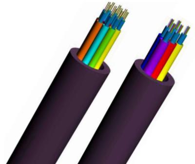China JET Net Outdoor Fiber Optic Cable Air Blowing With HDPE Guided Tubes To HDPE Duct for sale