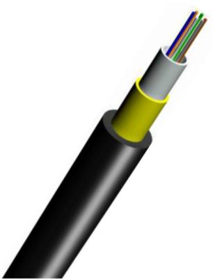 China Uni Tube Outdoor Fiber Optic Cable Micro Central JET Air Blowing Non Metallic for sale