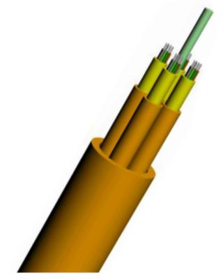 China MPC＞24f Indoor FRP Multi Purpose Cable Non - Metallic Strength Member for sale