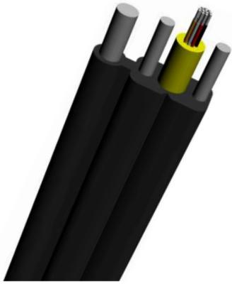 China GJYXCH/ GJYFXCH FTTH Indoor Fiber Optic Cable 1-4CORES Aerial Drop Wire for sale
