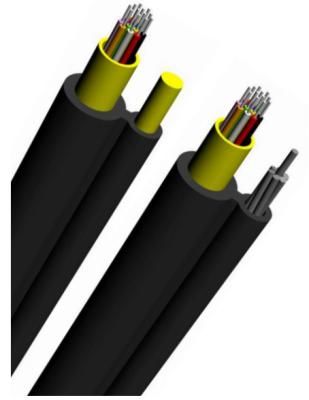 China GJYFBTCH Single Mode / Multimode Fiber Cable , Loose Tube Fiber Optic Cable for sale