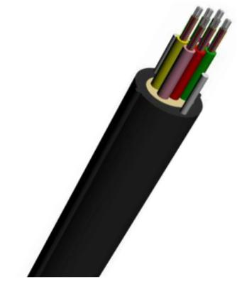 China EFONA007 Indoor Outdoor Fiber Cable , Fiber Optic Ethernet Cable Dry Structure for sale