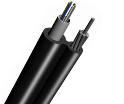 China GYFXTC8Y Aerial Figure 8 Fiber Optic Cable with Steel Stranded Supporting for sale