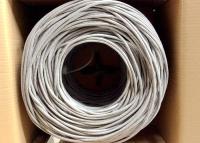 China FTP Shield Bulk Cat5e Lan Cable PE Insulation For CCTV Monitor Project 305M Pull box for sale