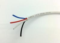 China White PVC Security Alarm Cable Customized Spec Smart Home Control 24/12V for sale