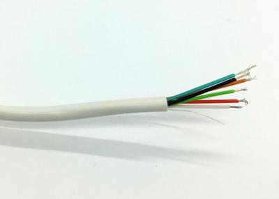 China Single Shielded Alarm System Cable For Wiring Burglar 0.22mm² Flexible Copper Wire for sale