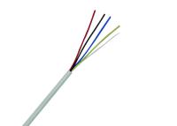 China Soft Bare Copper Burglar Alarm Cable For Fire Alarm System 4C  0.22mm² Control for sale