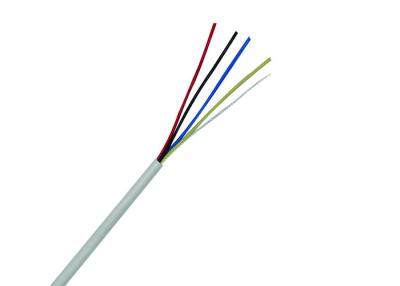 China Soft Bare Copper Burglar Alarm Cable For Fire Alarm System 4C  0.22mm² Control for sale