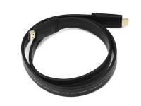 China Flat 1.4V Gold Plated HDMI AV Lan Cable Patch Cords A Male To A Male 1080P 4K Ethernet for sale