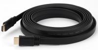 China Flat 1.4V Gold Plated HDMI AV Lan Cable Patch Cords A Male To A Male 1080P 4K Ethernet for sale