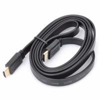 China Flat 1.4V Gold Plated HDMI AV Lan Cable Patch Cords A Male To A Male 1080P 4K Ethernet for sale