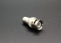 China Durability CCTV BNC Male To F Female Adapter , Coaxial Cable BNC Connector for sale