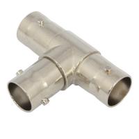 China RG59 Adaptor BNC Female to BNC Double Female Splitter CCTV Coaxial Connector for sale