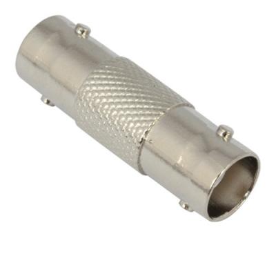 China RG59 CCTV BNC Double Female Connector , BNC Female To F Female Adapter for sale