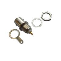 China Bulkhead BNC Female Weld Nut Washer CCTV Coaxial Connector Camera Video Adaptor for sale