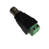 China BNC Jack with Terminal CCTV Cable Accessories Video Balun Female Connector for sale