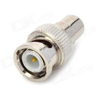 China Zinc Alloy BNC Male To RCA Female Connector , BNC Connector For CCTV for sale