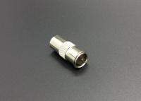 China Zinc Alloy Coaxial Cable Connector IEC Male To Female RG6(5C-FB) F And BNC for sale