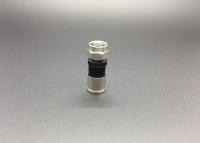 China F Coaxial Cable Connector Twist On Compression Type Zinc Alloy / Nickel Plated for sale