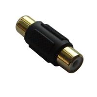 China RCA Female to RCA Female Coaxial connector Audio Terminator CCTV Adaptor for sale