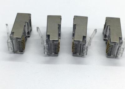China FTP CAT5E CCTV Cable Accessories PC Plastic 250V AC 2 Amps 2000 Mating Cycles for sale