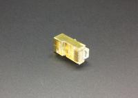 China Shielded 8P8C Internet CCTV Cable Accessories RJ45 Modular Plug FTP CAT5E Gold Color for sale