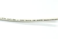 China FTP Shield Bulk Cat5e Lan Cable PE Insulation For CCTV Monitor Project 305M Pull box for sale