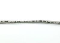 China Unshielded CAT5E 2 Pairs Twisted Bulk Cat5e Cable PR02 0.5 Pure Copper Gray PVC for sale