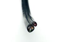 China UTP CAT6+2C Unshielded Bulk CCTV Cable 18AWG CCA Power PVC Black Jacket 8 Figure for sale