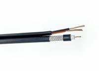 China RG59B/U+2x0.75mm² Siamese Coax Cable Transfer Power and Video Signal for CCTV Surveillance for sale