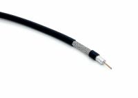 China RG6U 75 Ohm Coaxial Cable 18 AWG CCS Double Shield For CATV Telecom for sale
