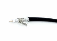 China CATV Telecom RG11U Cable 60% TC Braiding LSZH FR Jacket 1.63 Copper for sale