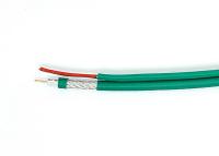 China KX6A+2C Alim Rg6 Siamese Coaxial Cable 18AWG For Video Transmission for sale
