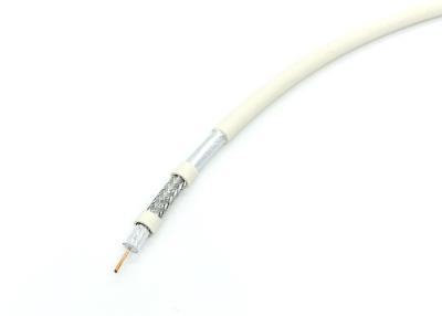 China Tril Shielded RG6U 75 Ohm Coaxial Cable OEM CATV Electronics Wire CPR Euroclass Eca for sale