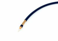 China RG59U 75 Ohm Coaxial Cable 3.7Foam PE Golden Color Foil Customized Color for sale