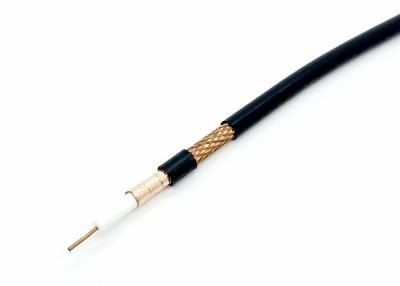 China RG59U 75 Ohm Coaxial Cable 3.7Foam PE Golden Color Foil Customized Color for sale