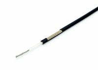 China 50 Ohm Black PVC RF Mini Coaxial Cable RG58A/U 19*0.18mm Bare Copper Stranded for sale
