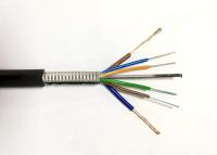 China Electric Composite Outdoor Fiber Optic Cable Water Resistant GYTS+2x2.5mm2 Power for sale